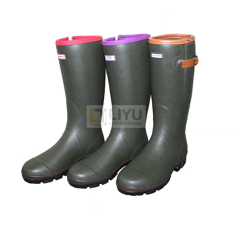 Wellington wellies for adults - Buy Yellow Mid-calf Waterproof Shoes ...