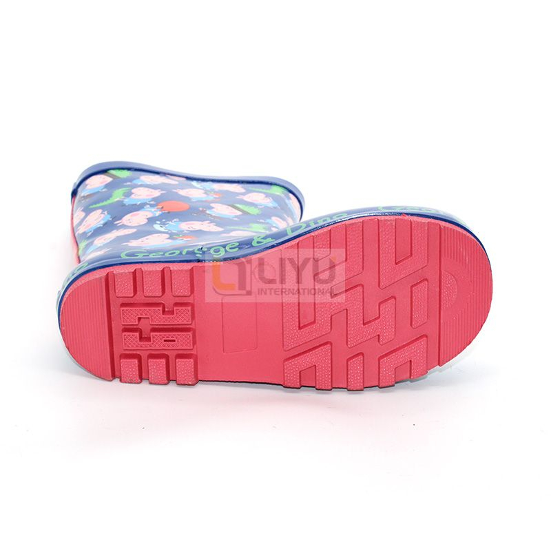 Peppa Pig Rubber Boots George Pig & Dinosaur Boy's & Girl's Wellies ...